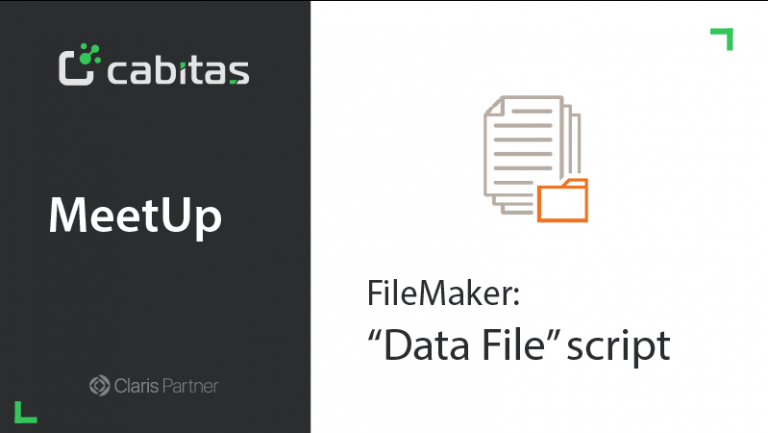 FileMaker: “Data File” Script – FileMaker Destek