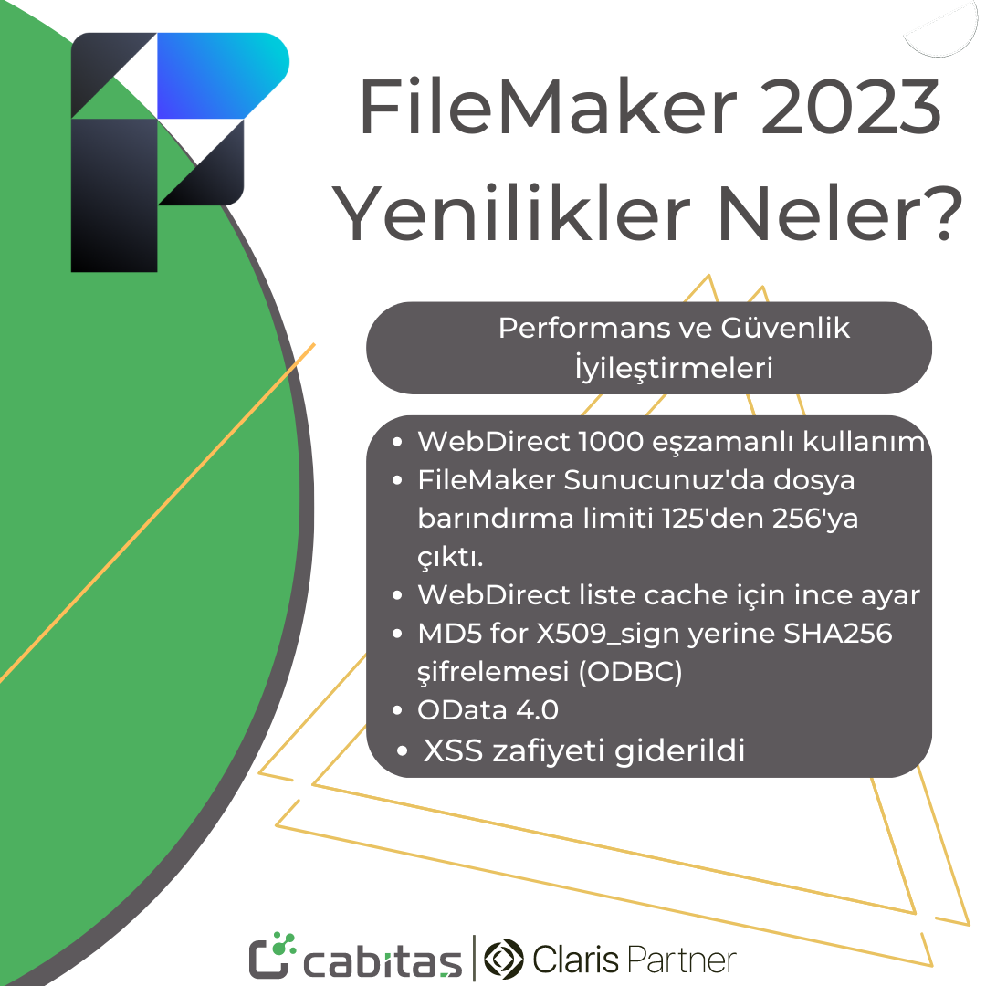 FileMaker 2023 Yenilikleri – FileMaker Destek